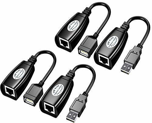 GetUSCart- USB Over Cat6?SNLLMZI USB RJ45 Extender Over Cat5/Cat5e ...