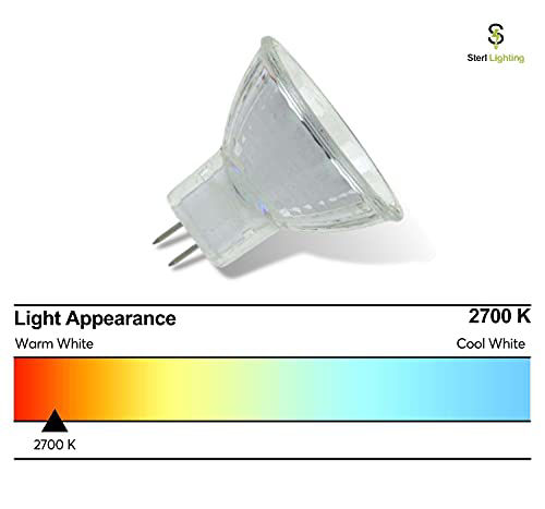 GetUSCart- Sterl Lighting - 10 Watt MR11 GU4 2 Pin Base Reflector Fiber ...