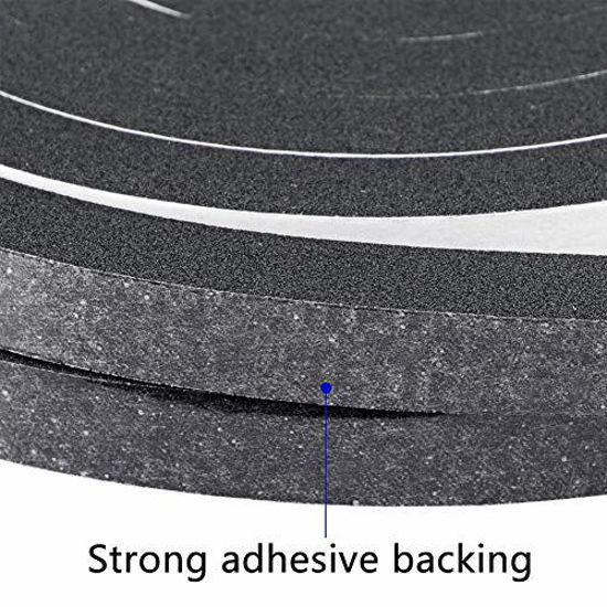 GetUSCart- Yotache Window Insulation Weather Stripping 2 Rolls 1/2 Inch ...