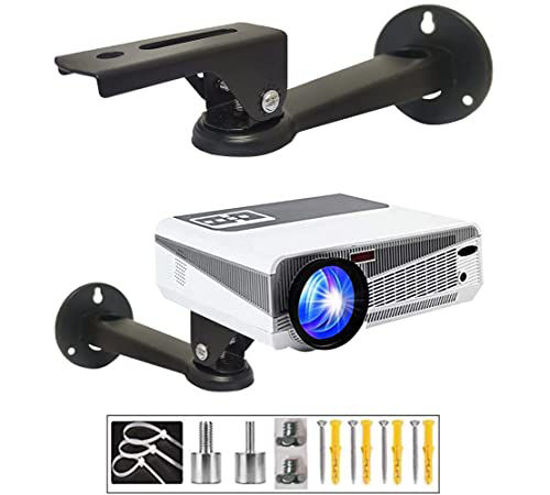GetUSCart- Mini Projector Wall Mount, Angle Adjustable Projector Mount ...