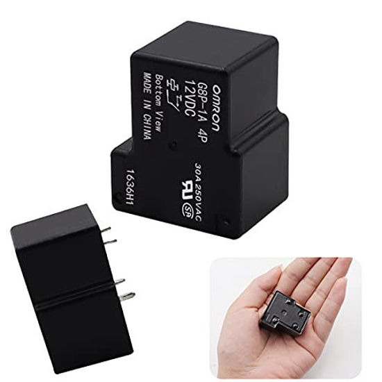 GetUSCart- Tnuocke 12V 30A 250VAC Fully-Sealed PCB Relay for PC Board ...