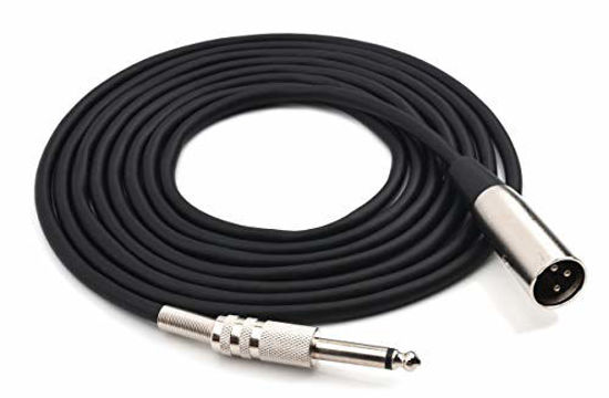 GetUSCart- Devinal Unbalanced XLR Male to 1/4" Inch TS Mono Male Plug ...