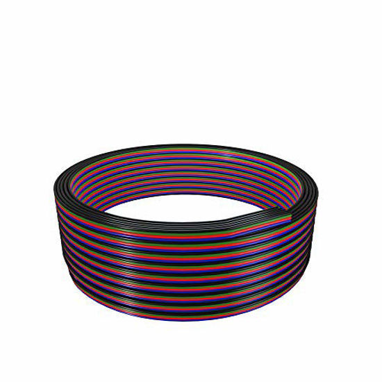 GetUSCart- BTF-LIGHTING 18AWG LED Strip Light Ribbon Wire RGB Extension ...