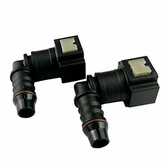 GetUSCart- Fuel Line Quick Connector 5/16 Bundy Female to Barb for 6mm ...