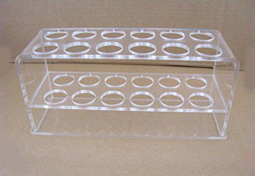 GetUSCart- Preamer 12 Sockets Clear Acrylic Test Tube Rack for 10ML ...
