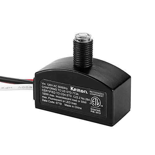 GetUSCart- Keilton 120V AC Dusk to Dawn Photocell Light Sensor, Outdoor ...