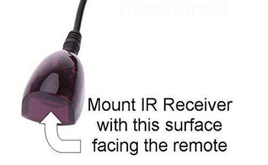 GetUSCart- Inteset 38-56 kHz Wideband Infrared (IR) Receiver Extender ...