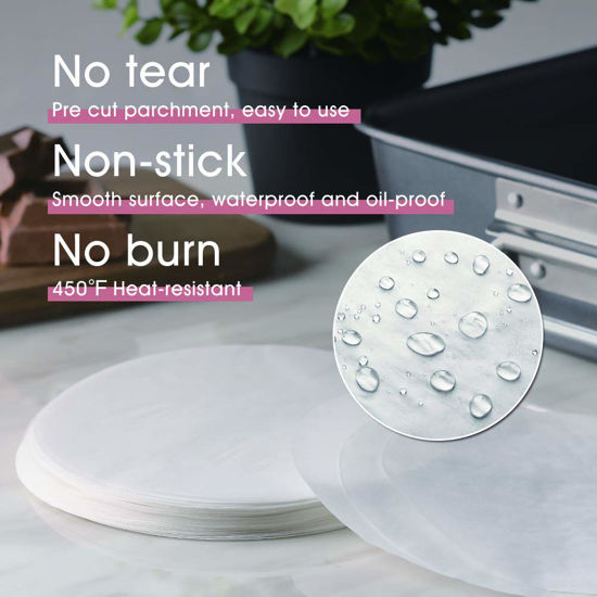 GetUSCart- Katbite Parchment Rounds - 200, 10 Inch, 5"6"7"8"9"12 ...