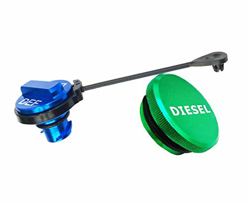 GetUSCart- Diesel Fuel Cap for Dodge, Magnetic Ram Diesel Billet ...