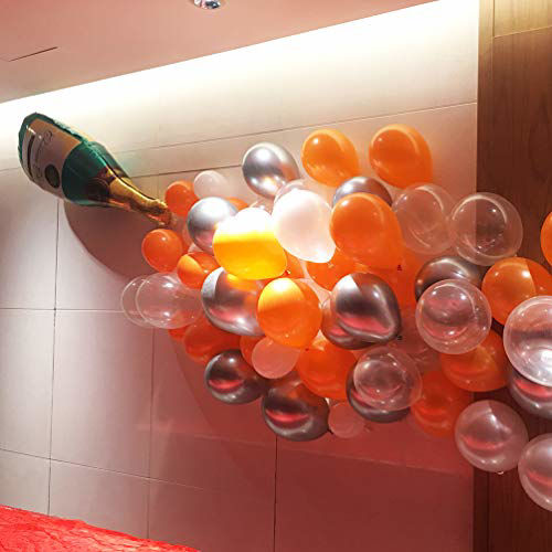 GetUSCart- IN-JOOYAA 5 Inch Pearl White Small Balloons 200 Pack Latex ...