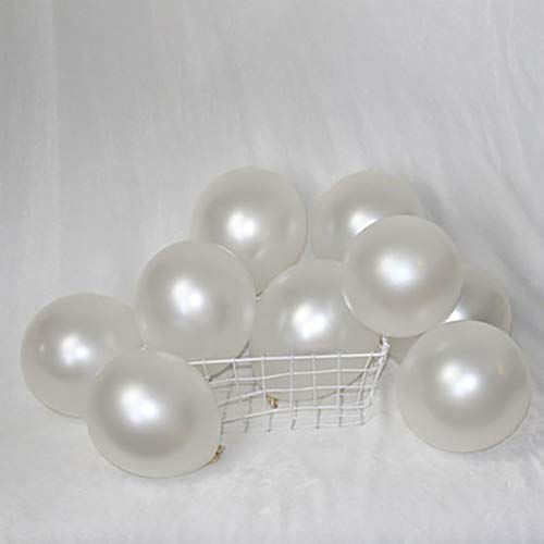 GetUSCart- IN-JOOYAA 5 Inch Pearl White Small Balloons 200 Pack Latex ...