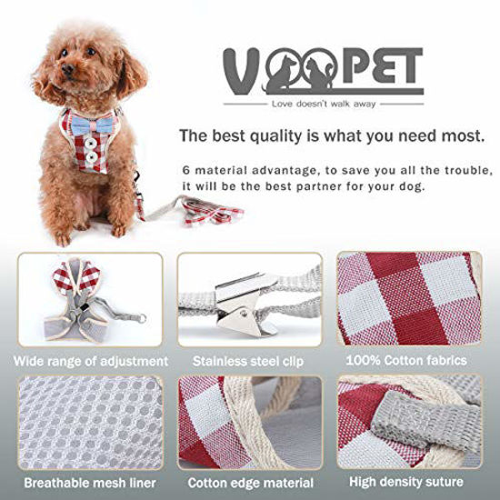 GetUSCart- VOOPET Puppy Harness Easy to Put On & Take Off Step in Dog ...