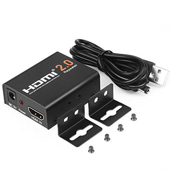 GetUSCart- Electop HDMI 2.0 Repeater 3D 4Kx2K 2160P Signal Amplifier ...