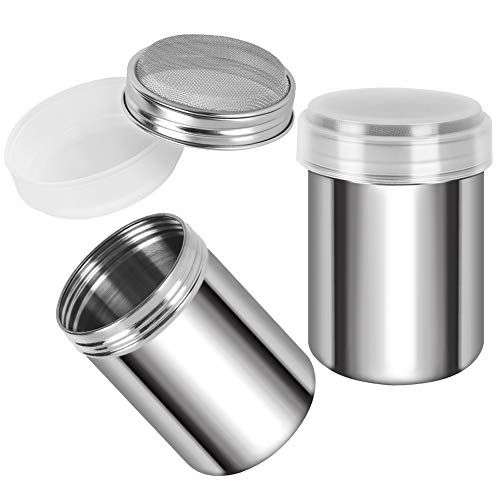 GetUSCart- Accmor 2pcs Powder Sugar Shaker Duster, Stainless Steel ...