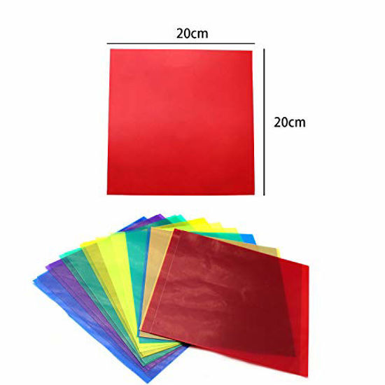 GetUSCart- 16 Pack Colored Overlays Transparency Color Film Plastic ...