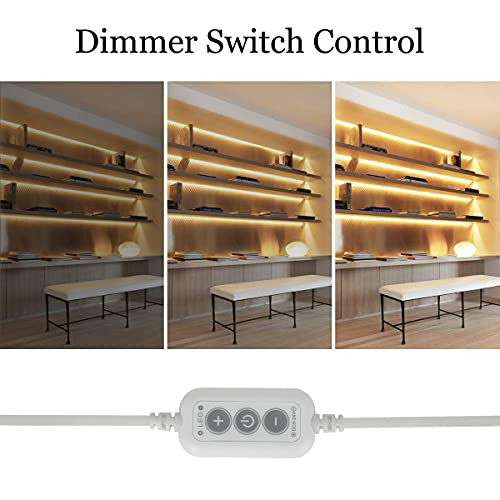 GetUSCart- 5V USB LED Strip Lights 4.9ft, 480 LEDs Dimmable COB LED ...