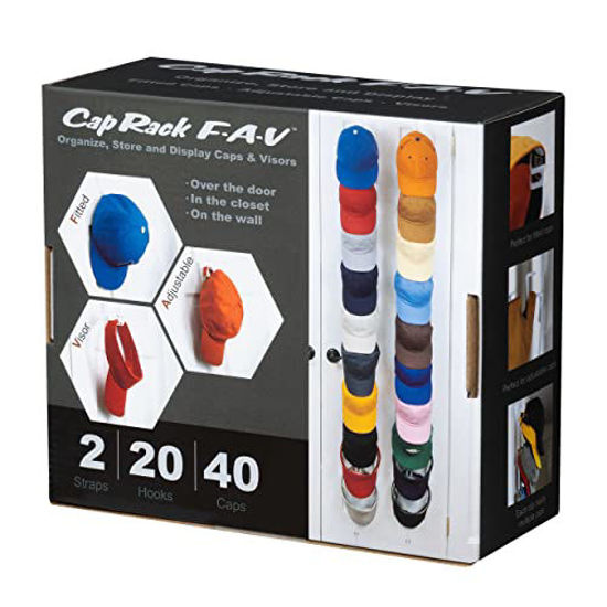 GetUSCart- Perfect Curve Cap Rack FAV | Over-the-door Cap Organizer ...