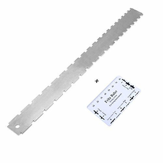 GetUSCart- Guitar Neck Notched Straight Edge Luthiers Tool with String ...