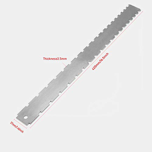 GetUSCart- Guitar Neck Notched Straight Edge Luthiers Tool with String ...