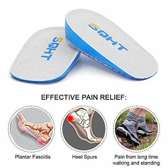 GetUSCart- SQHT Height Increase Insoles - 1 Inch Heel Lift for Achilles ...