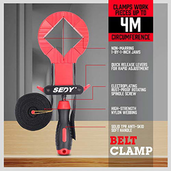 GetUSCart- SEDY Band Clamp, Frame Clamp Quick Release Strap Clamp For ...