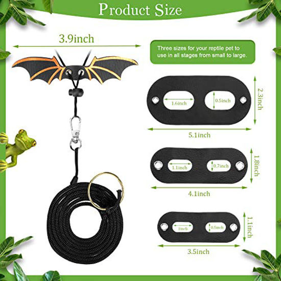 GetUSCart- Bearded Dragon Accessories Adjustable Bearded Dragon Leash ...