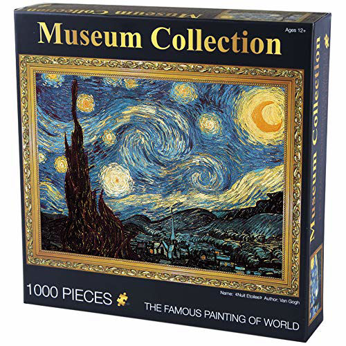 GetUSCart- BEIWO Puzzle-Starry Night by Vincent Van Gogh Jigsaw Puzzles ...