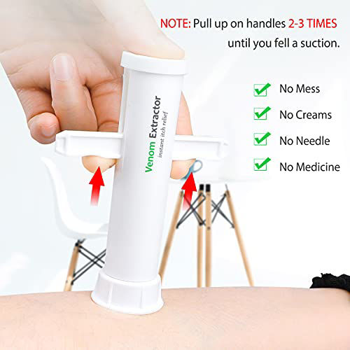 GetUSCart- 2 PCS Venom Extractor,Bee Sting Tools-Bite Relief, Venom ...