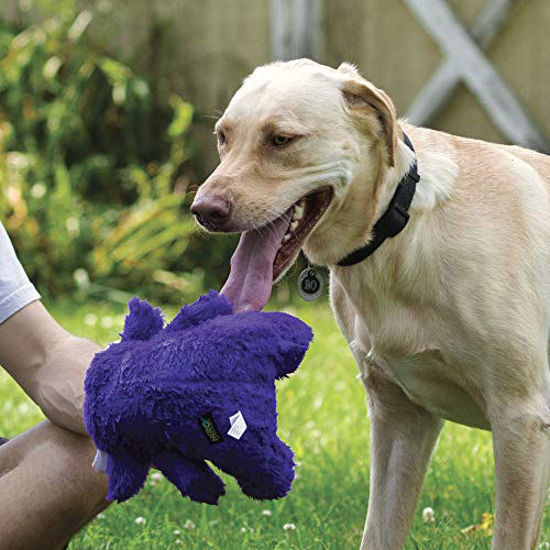 GetUSCart- Hero Chuckles, Hippo Plush Dog Toy, Durable Stuffed Animal ...