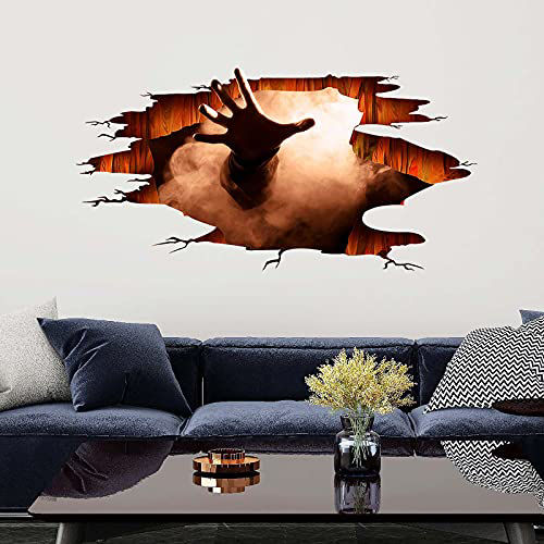 GetUSCart- Atcarmor 3D Halloween Floor Wall Decals, Ghost Hand ...