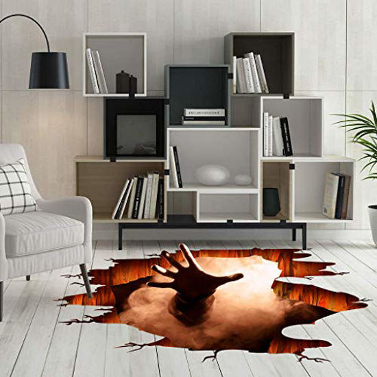 GetUSCart- Atcarmor 3D Halloween Floor Wall Decals, Ghost Hand ...