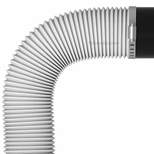 GetUSCart- TerraBloom 8" Air Duct - 8 FT Long, White Flexible Ducting ...