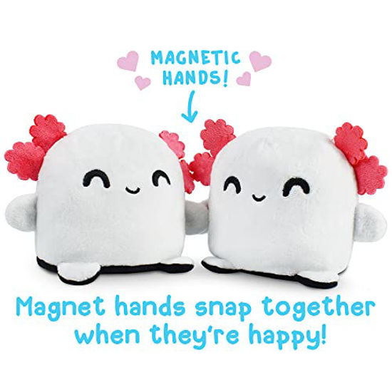 GetUSCart- TeeTurtle | Plushmates | Axolotl | White + Black | Happy ...