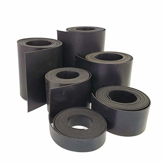 GetUSCart- Rubber Sheet Warehouse .125" (1/8") Thick x 2" Wide x 10 ...