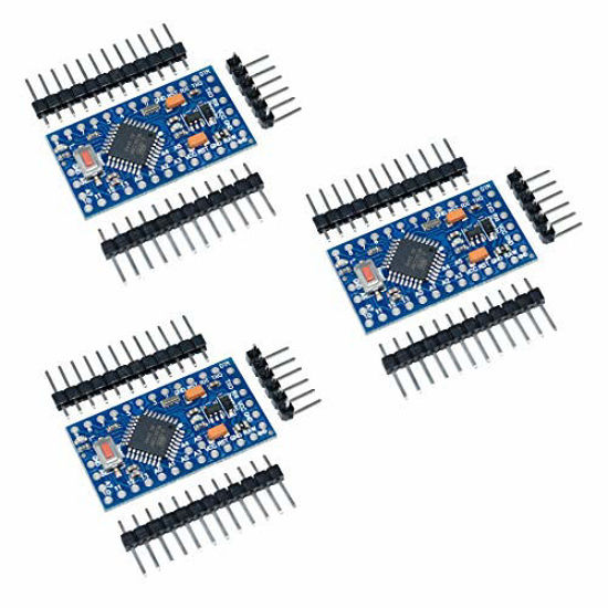 GetUSCart- HiLetgo 3pcs Pro Mini ATmega328P 3.3V 8M Module Board with Crystal Oscillator ...