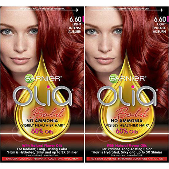 GetUSCart- Garnier Olia Bold Oil Powered Permanent Hair Color, 6.60 ...