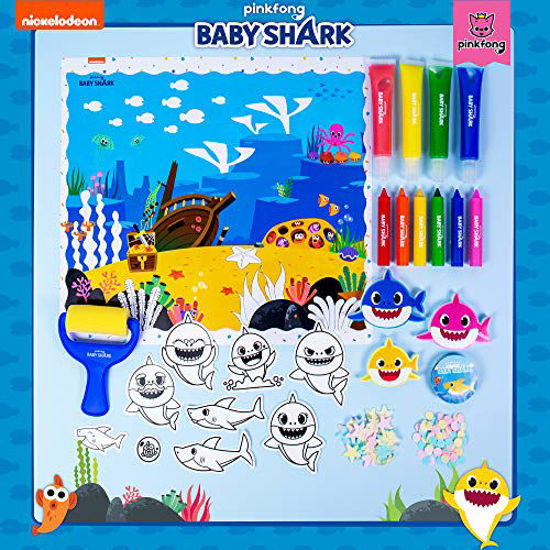 GetUSCart- Baby Shark Ultimate Bath Art Studio by Horizon Group USA