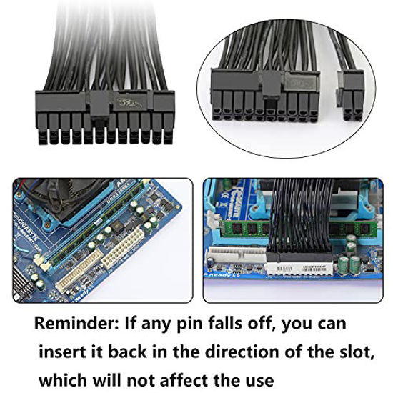 GetUSCart- GELRHONR Dual PSU Power Supply 24-pin ATX Motherboard ...