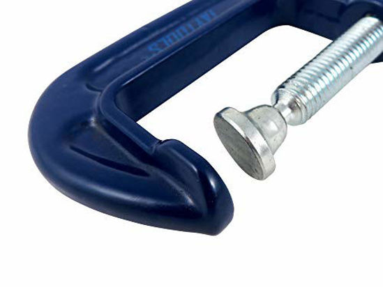 GetUSCart- 4 Pack Taytools 2 Inch C Clamps Malleable Steel Frame Power ...