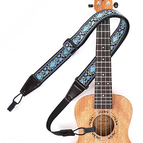 GetUSCart- Ukulele Strap No Drill, Eyeshot Adjustable Double J Hook ...