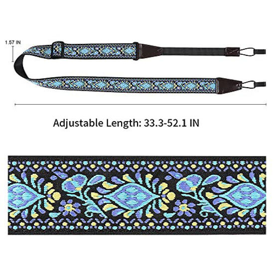 GetUSCart- Ukulele Strap No Drill, Eyeshot Adjustable Double J Hook ...