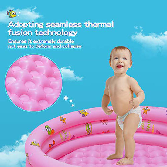 GetUSCart- Garden Round Inflatable Baby Swimming Pool, Portable ...