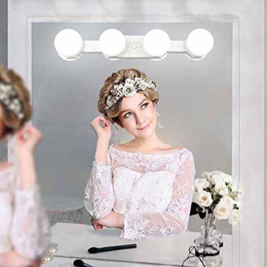 GetUSCart- Portable Makeup Light Cordless Rechargeable Led Vanity ...