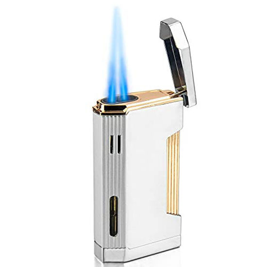 GetUSCart- PILOTDIARY Torch Butane Lighter, Double Jet Flame Refillable ...