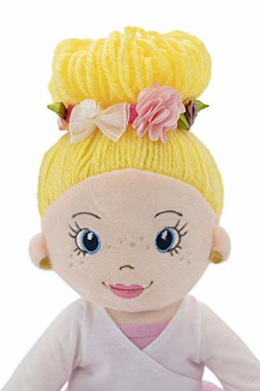 GetUSCart- Playtime by Eimmie Soft Doll - Ballerina Rag Doll- 14 Inch ...