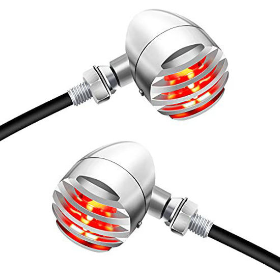 GetUSCart- NTHREEAUTO LED Turn Signals Motorcycle Blinkers Universal ...