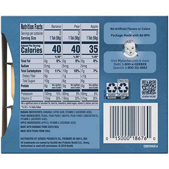GetUSCart- Gerber My 1st Fruits and Veggies Stage 1 Baby Food Starter ...