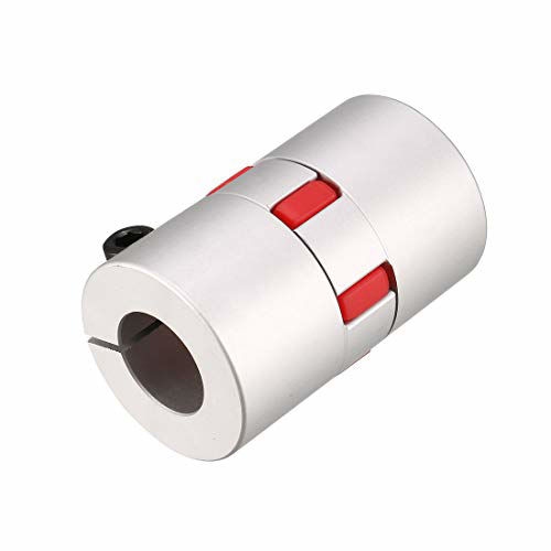 GetUSCart- uxcell Shaft Coupling 20mm to 20mm Bore L66xD40 Flexible ...