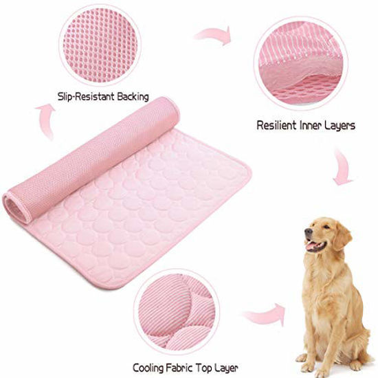 GetUSCart- Summer Cooling Mat & Sleeping Pad- Water Absorption Top ...