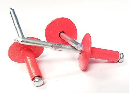 GetUSCart- Racer's Speed Shop Orange 3/16" Rivet Large Flange Aluminum ...